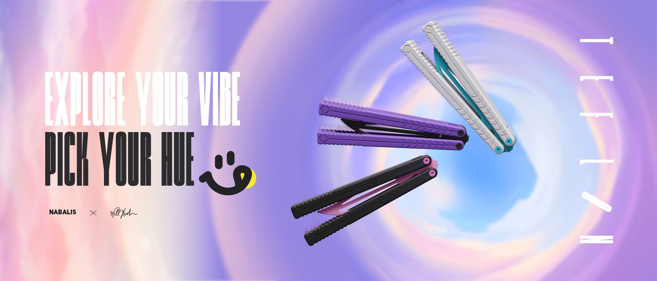 Nabalis training butterfly knife balisong-The Vulp