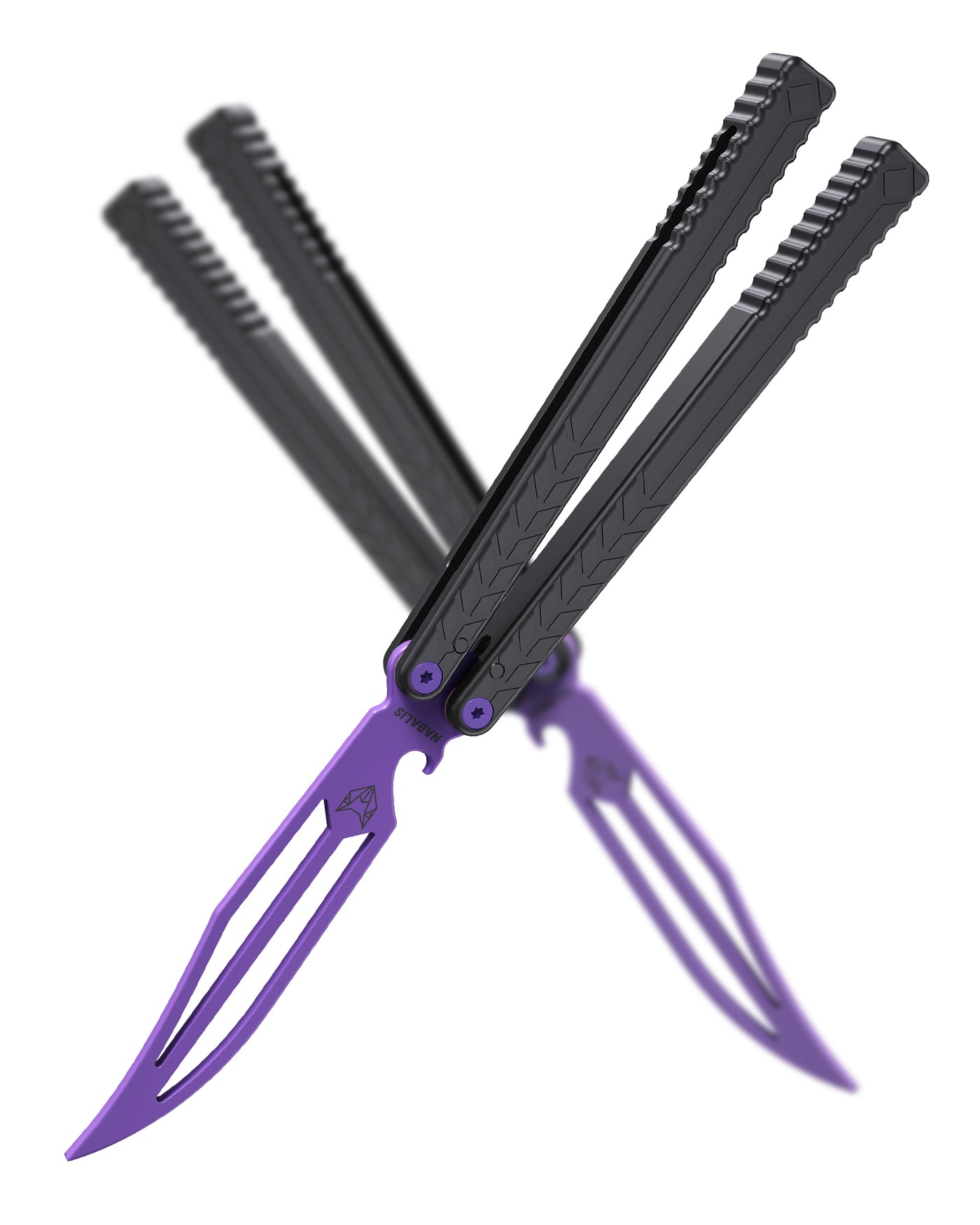 Nabalis training butterfly knife balisong-The Vulp