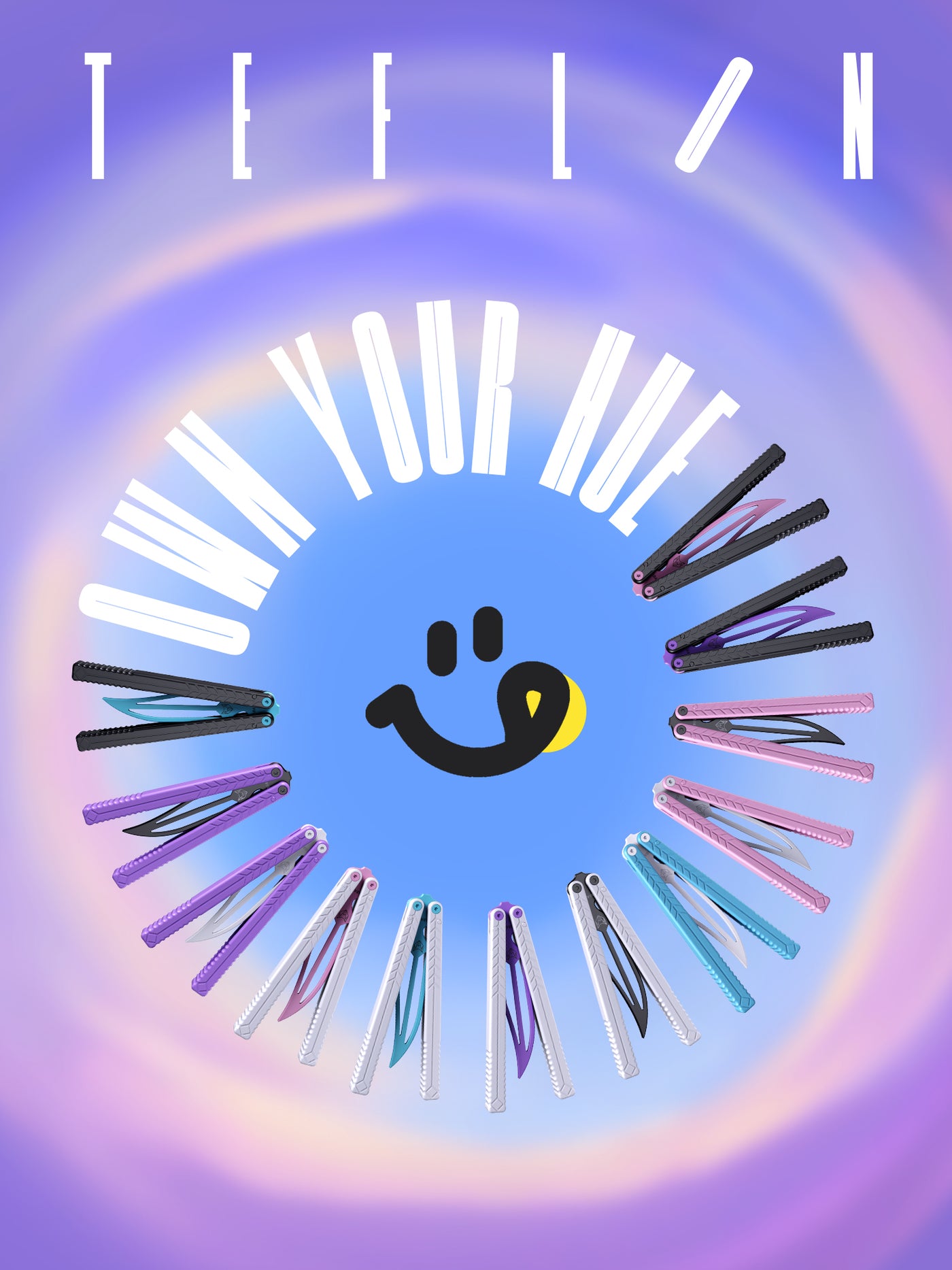 Nabalis training butterfly knife balisong-The Vulp