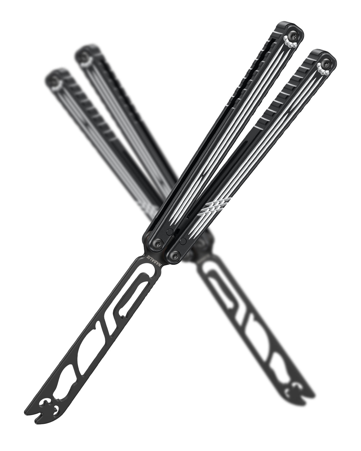 Nabalis Cat Balisong Trainer Butterfly Knife – Perfect Practice Trainer for Balisong Tricks ...