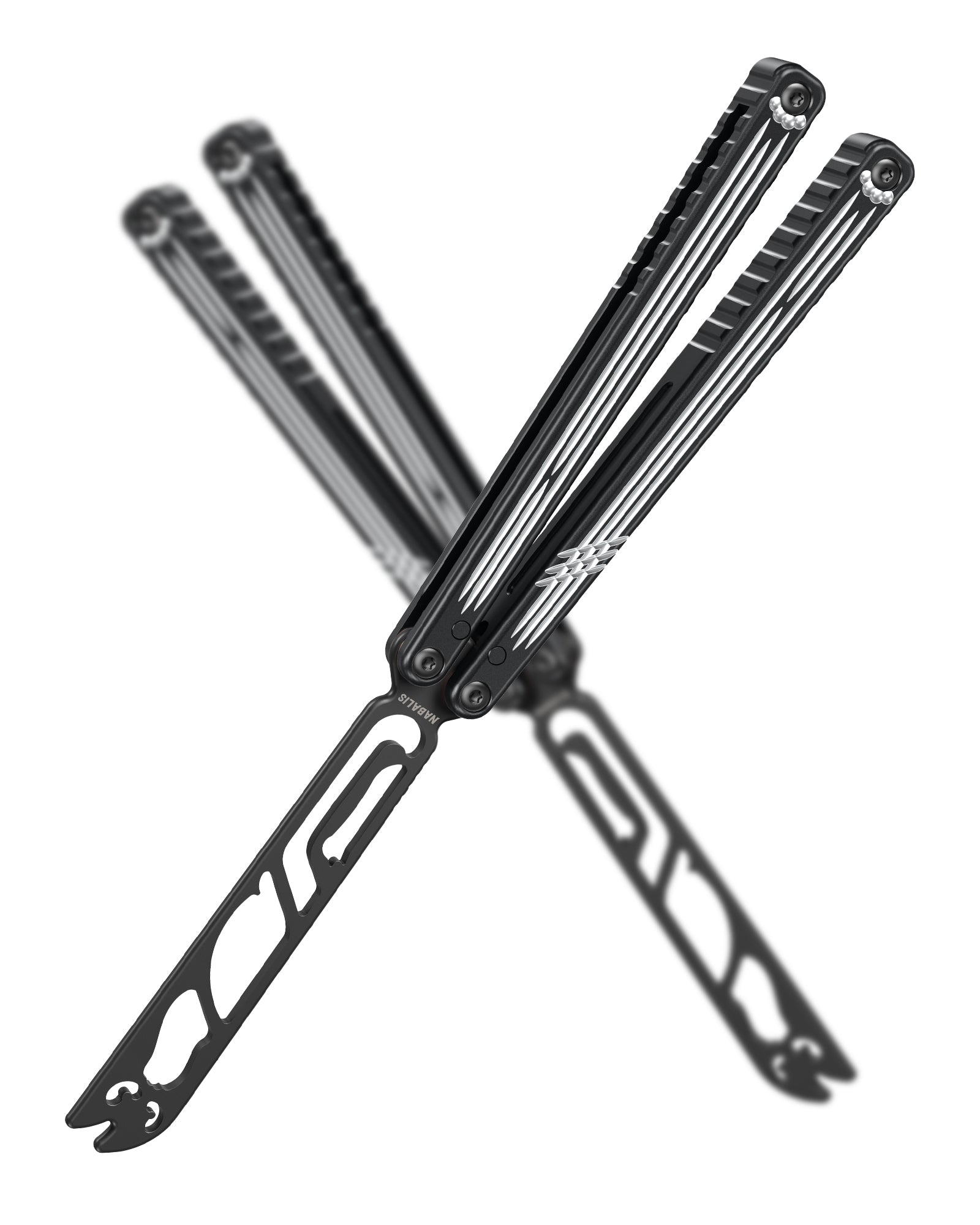 Nabalis Cat Balisong Trainer Butterfly Knife – Perfect Practice Trainer ...