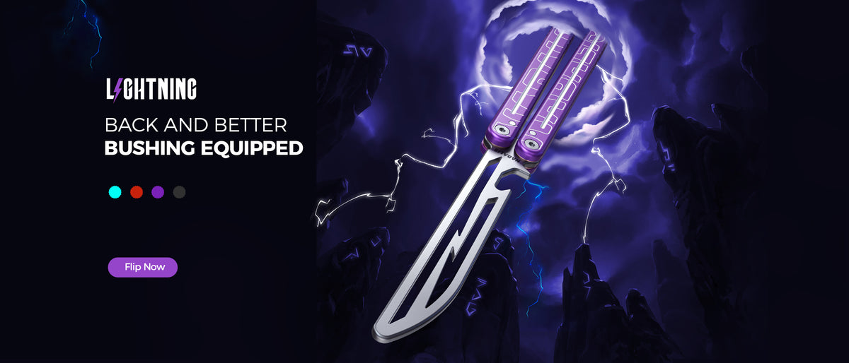 Butterfly Knife | Best Balisong Trainer | Fidget Toys - Nabalis