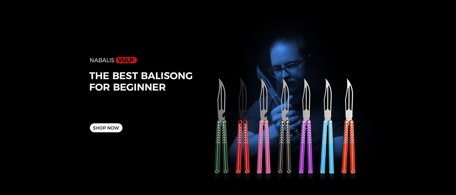 Butterfly Knife | Best Balisong Trainer | Fidget Toys - Nabalis