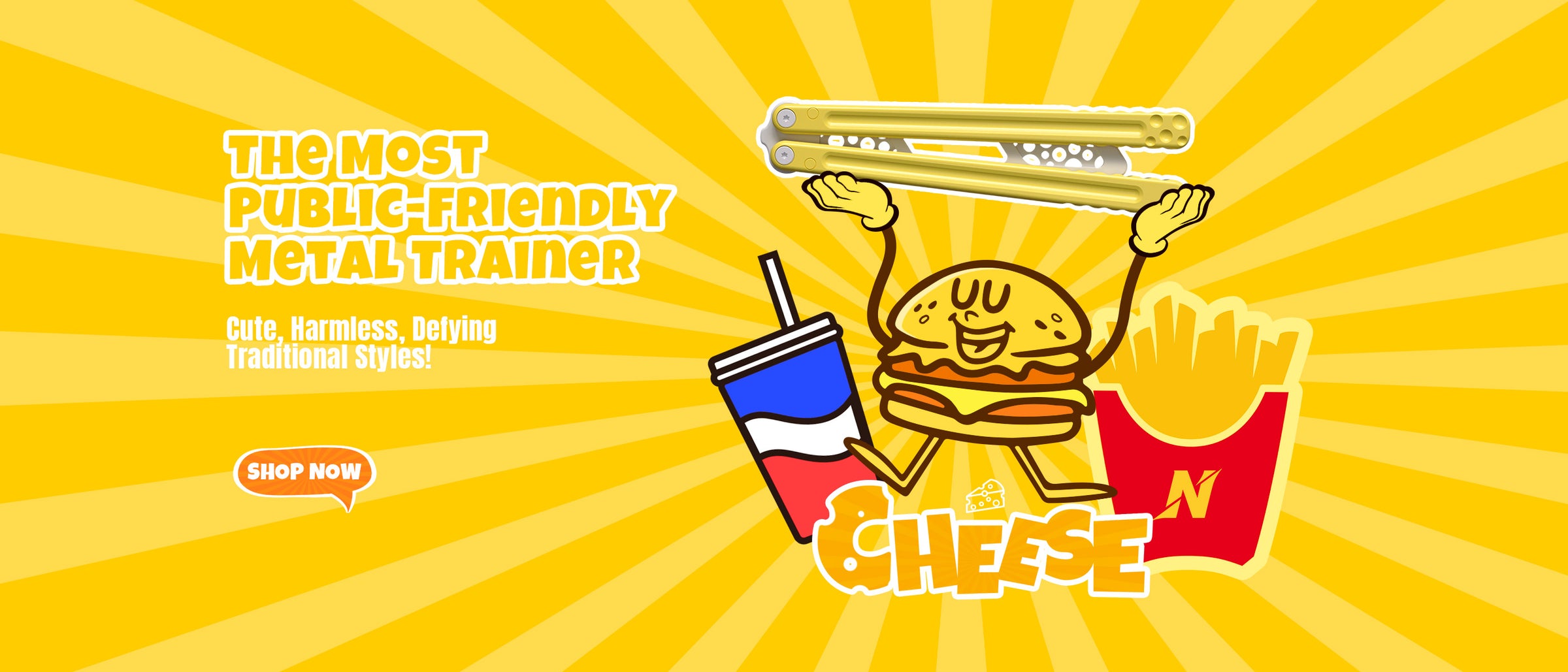 Butterfly Knife | Best Balisong Trainer | Fidget Toys - Nabalis