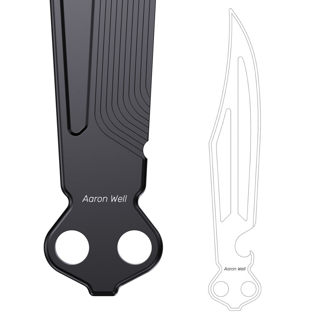 Choose the location for the Vulp Pro with False Blade laser engraving