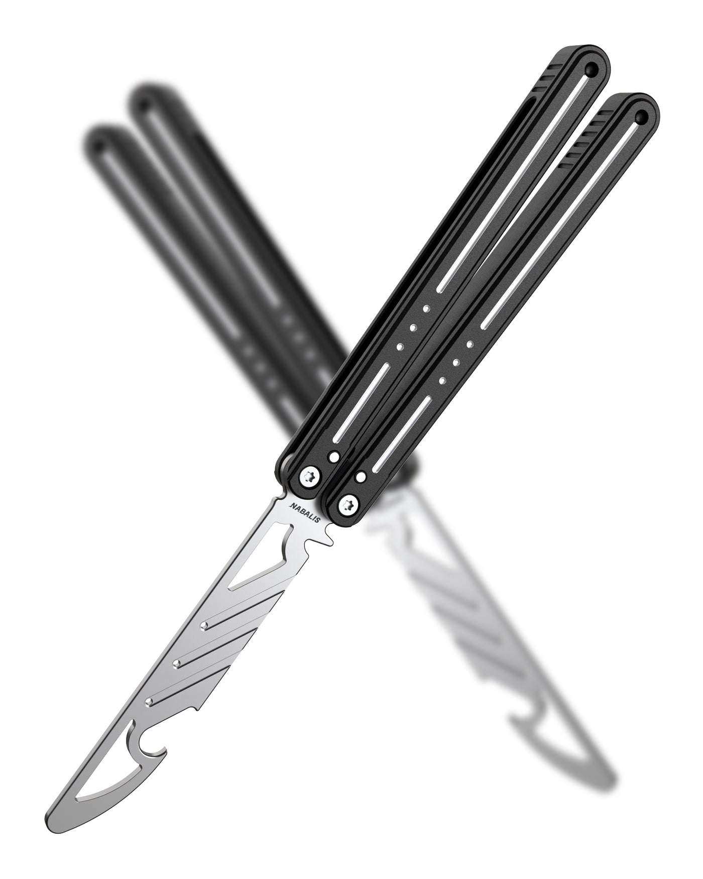 Nabalis Morse butterfly knfie trainer first aluminum 6061 balisong ...