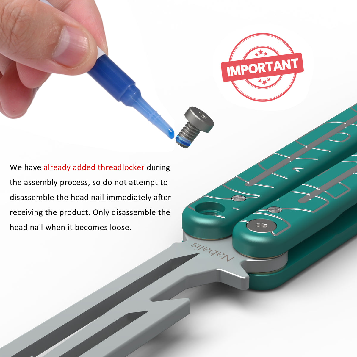 Nabalis Lightning Butterfly Knife Trainer With Good Price