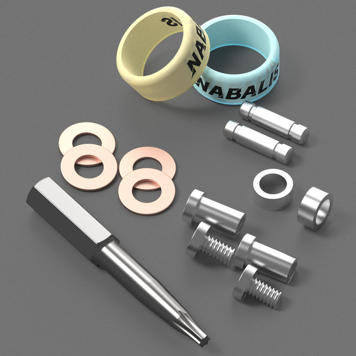 Nabalis Bushing Balisong용 버터플라이 나이프 하드웨어 키트