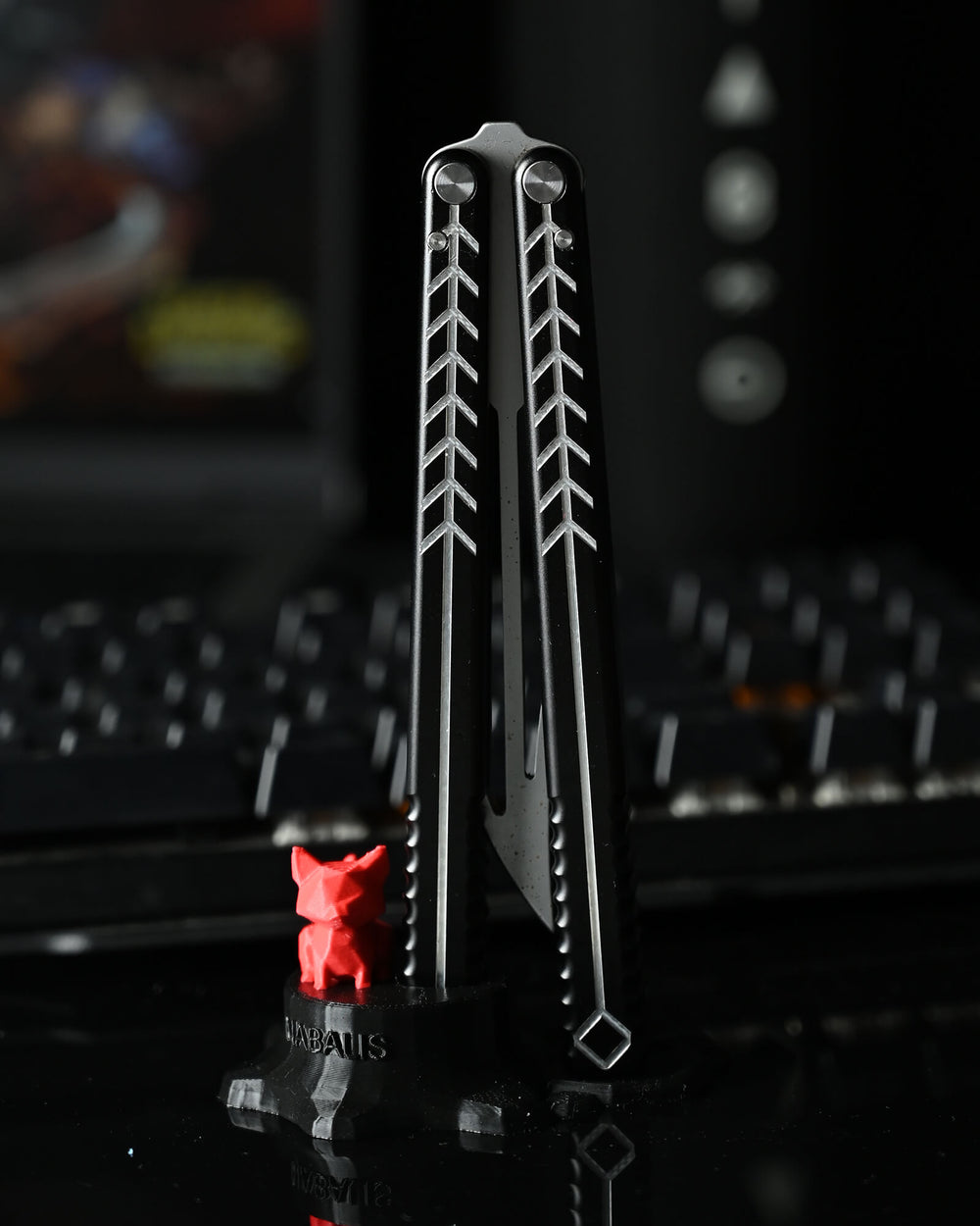 Nabalis Vulp Butterfly Knife Trainer Opener Version Best Balisong ...