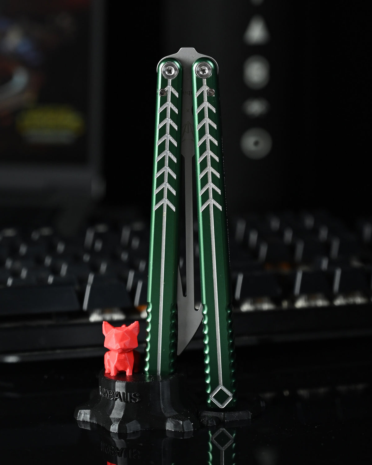 Nabalis Vulp Butterfly Knife Trainer Opener Version Best Balisong ...