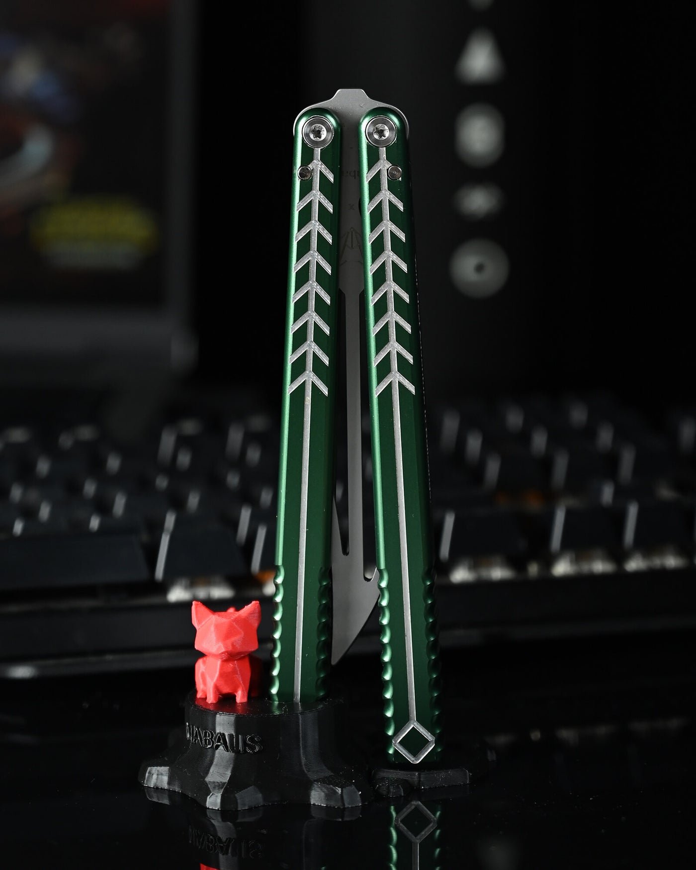 Nabalis Vulp Butterfly Knife Trainer Opener Version Best Balisong ...