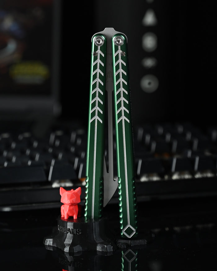 Nabalis Vulp Butterfly Knife Trainer Opener Version Best Balisong ...