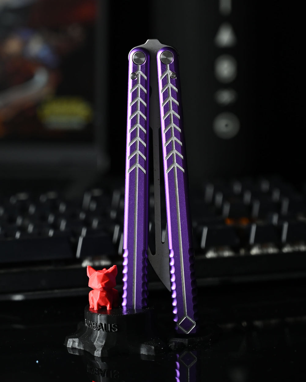 Nabalis Vulp Butterfly Knife Trainer Opener Version Best Balisong ...