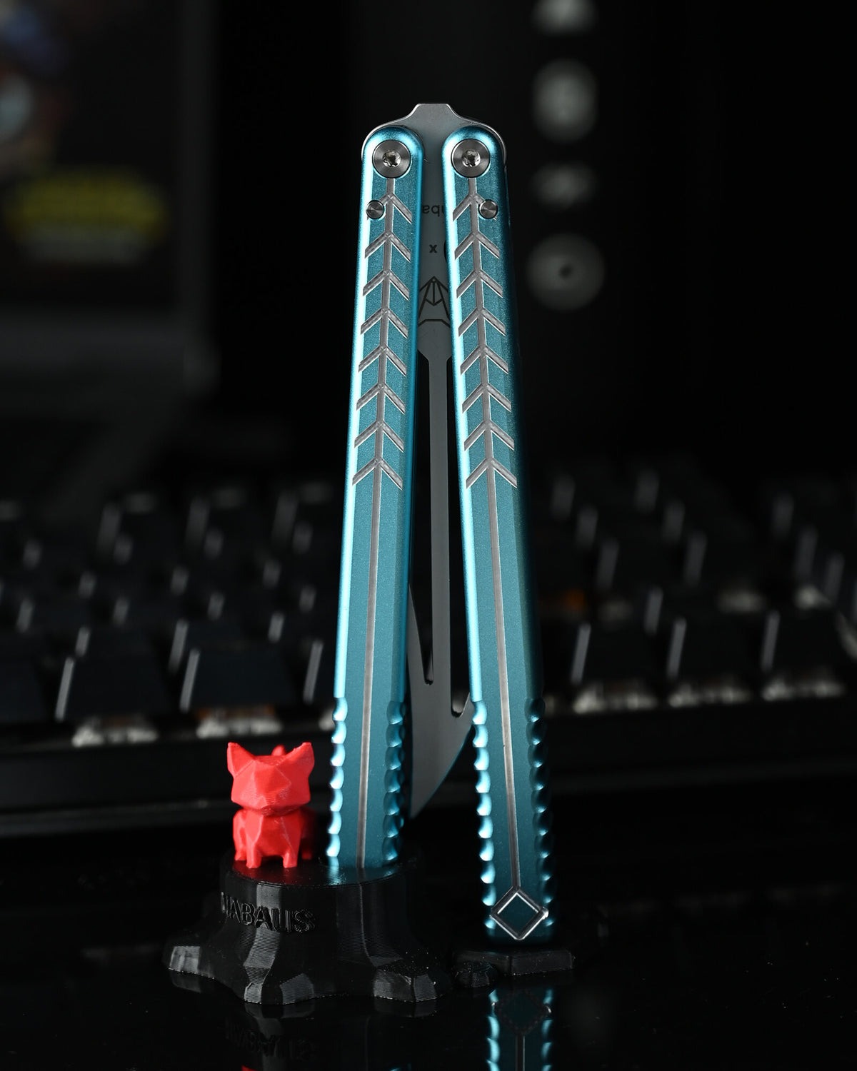 Nabalis Vulp Butterfly Knife Trainer Opener Version Best Balisong ...