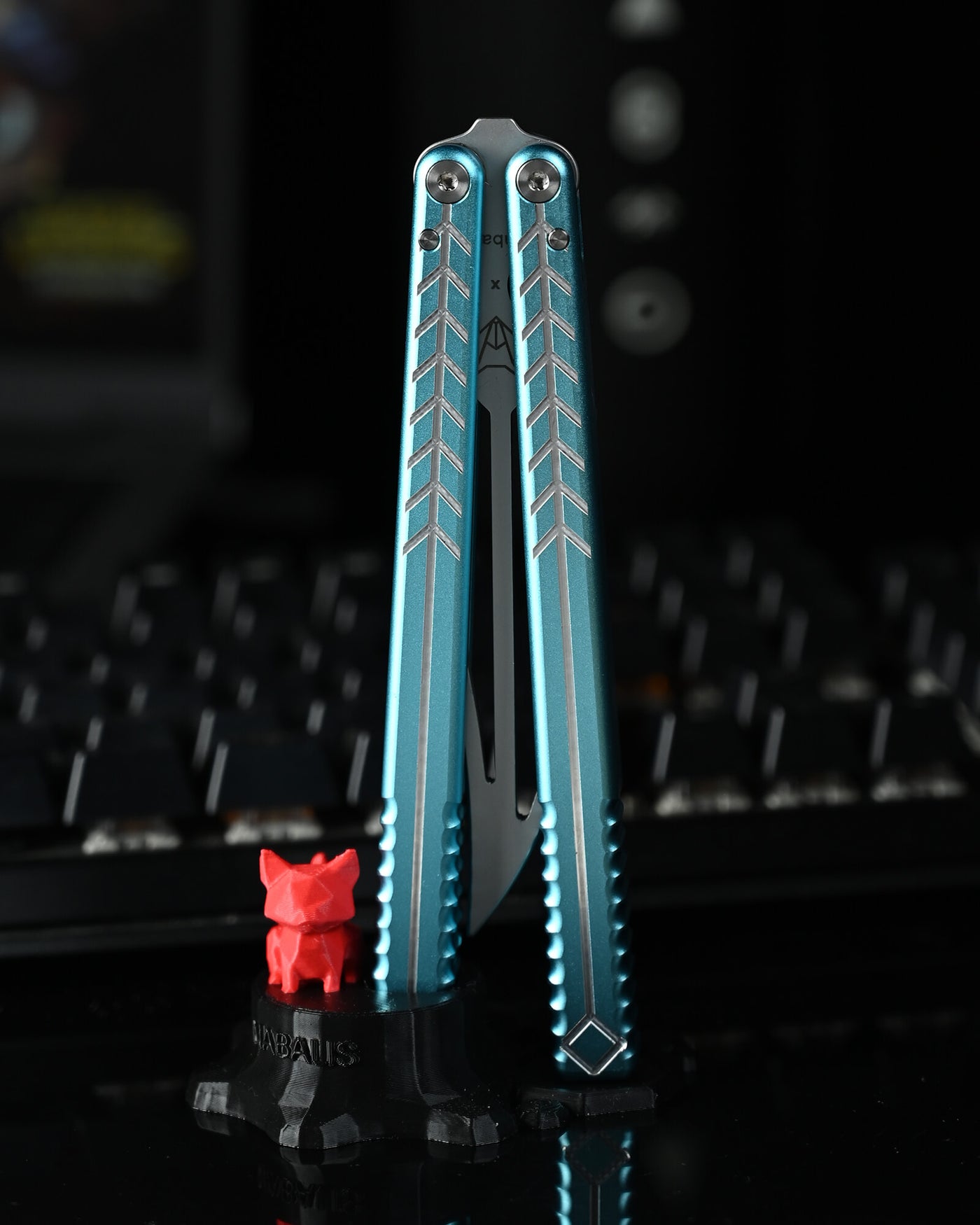 Nabalis Vulp Butterfly Knife Trainer Opener Version Best Balisong ...